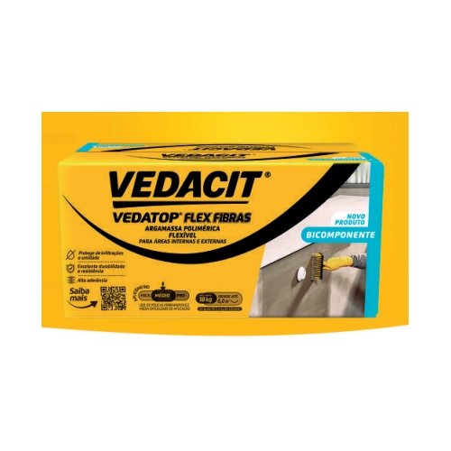 Vedacit Vedatop Flex Fibras | Ficha Técnica, Catálogo e Mais