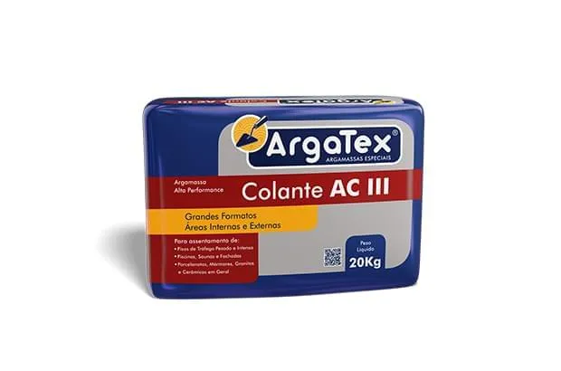 Colante ACIII Grandes Formatos | Ficha Técnica, Catálogo e Mais