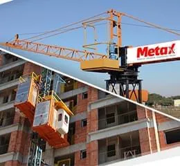 Mini Grua Metax e Elevador de Cremalheira | Ficha Técnica, Catálogo e Mais