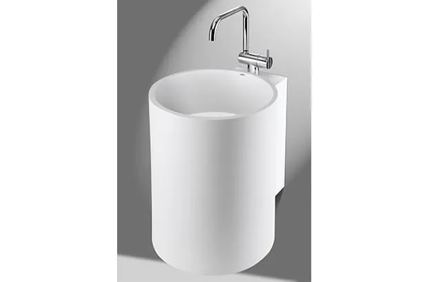 Lavatório Mini-Tray Redondo c/ Torneira de Bancada - especificações ...