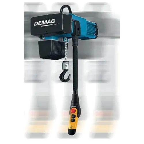 Talha de Corrente Demag DC-Com 2 - 1/1 | Ficha Técnica, Catálogo e Mais