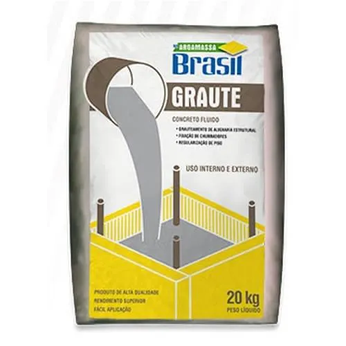 Graute Argamassa Brasil | Ficha Técnica, Catálogo e Mais