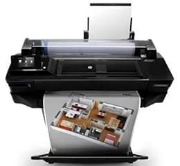 Impressora Plotter HP T520 24" | Ficha Técnica, Catálogo e Mais