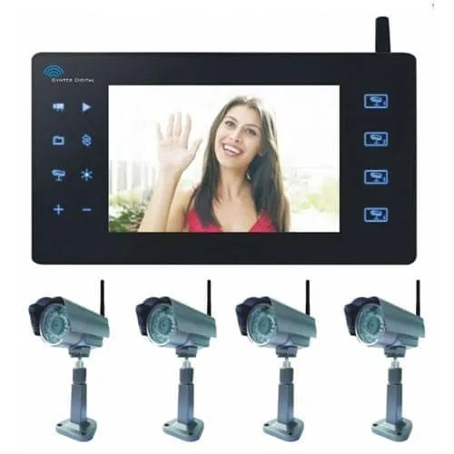 Preço de Kit Monitoramento sem Fio Monitor 7" | AECweb