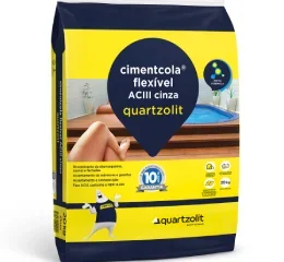 Argamassa Cimentcola Flexível ACIII Cinza Quartzolit | Ficha Técnica ...